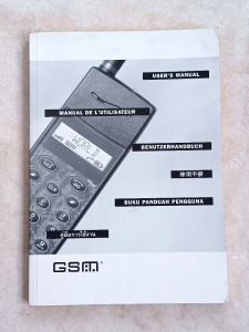 1996 Ericsson GA-318 retro mobil telefon GSM használati útmutató ...