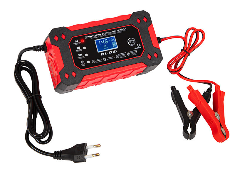 Prostownik automatyczny 12V/10A BLOW - Vatera.hu