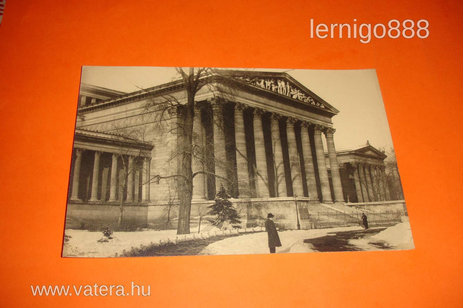 ANTIK FÉNYKÉP CCA 1900 SZÉPMŰVÉSZETI MÚZEUM (meghosszabbítva ...