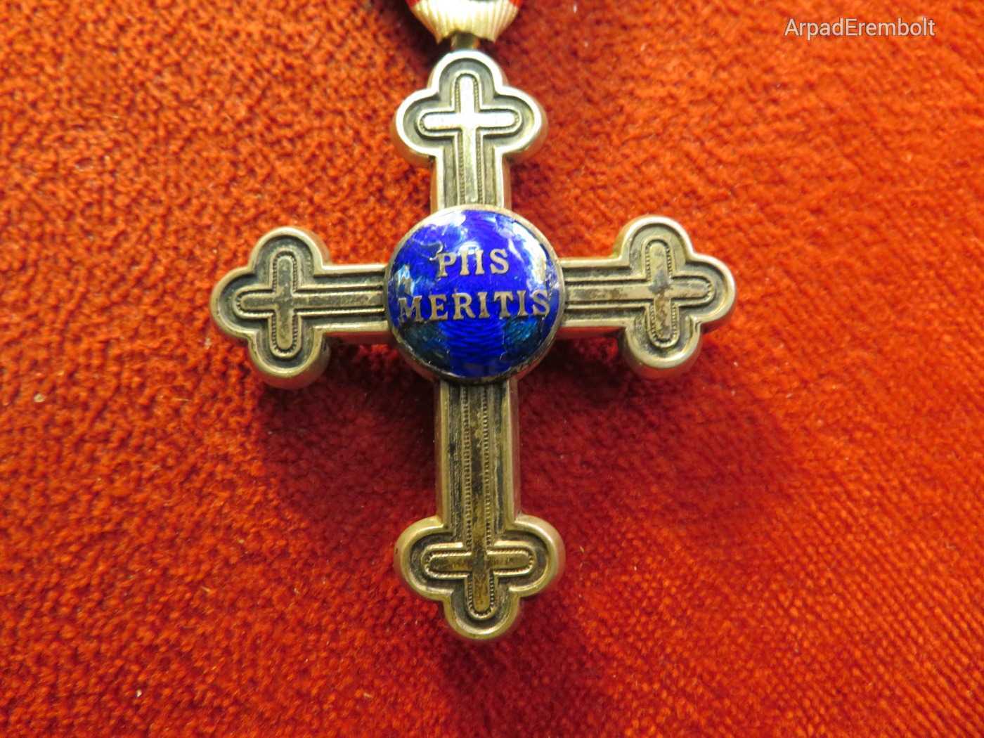 PIIS MERITIS LELKÉSZI ÉRDEMKERESZT II.osztálya 1914-1918 nsz+ ...