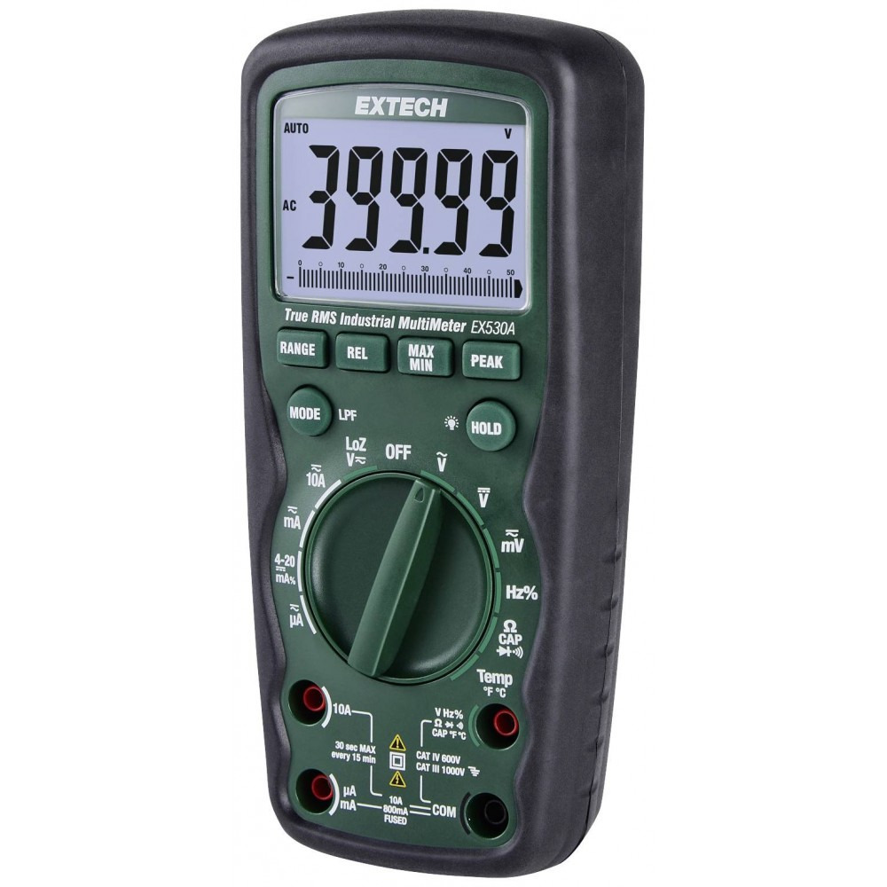 Extech Extech EX530A-DAkks Kézi multiméter Kalibrált (DAkkS) digitális ...