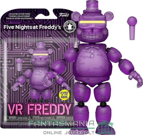 Five Nights at Freddys 14cmes FNAF lila VR wS7 Freddy figura - Five ...