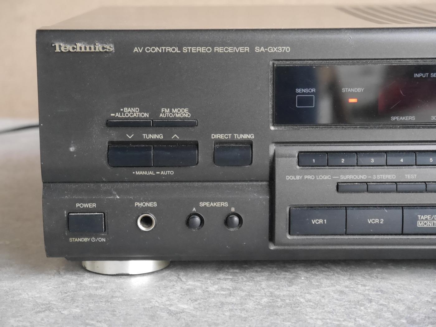 Technics SA-GX370 rádióerősítő akár 1Ft-ért eladó. - Vatera.hu