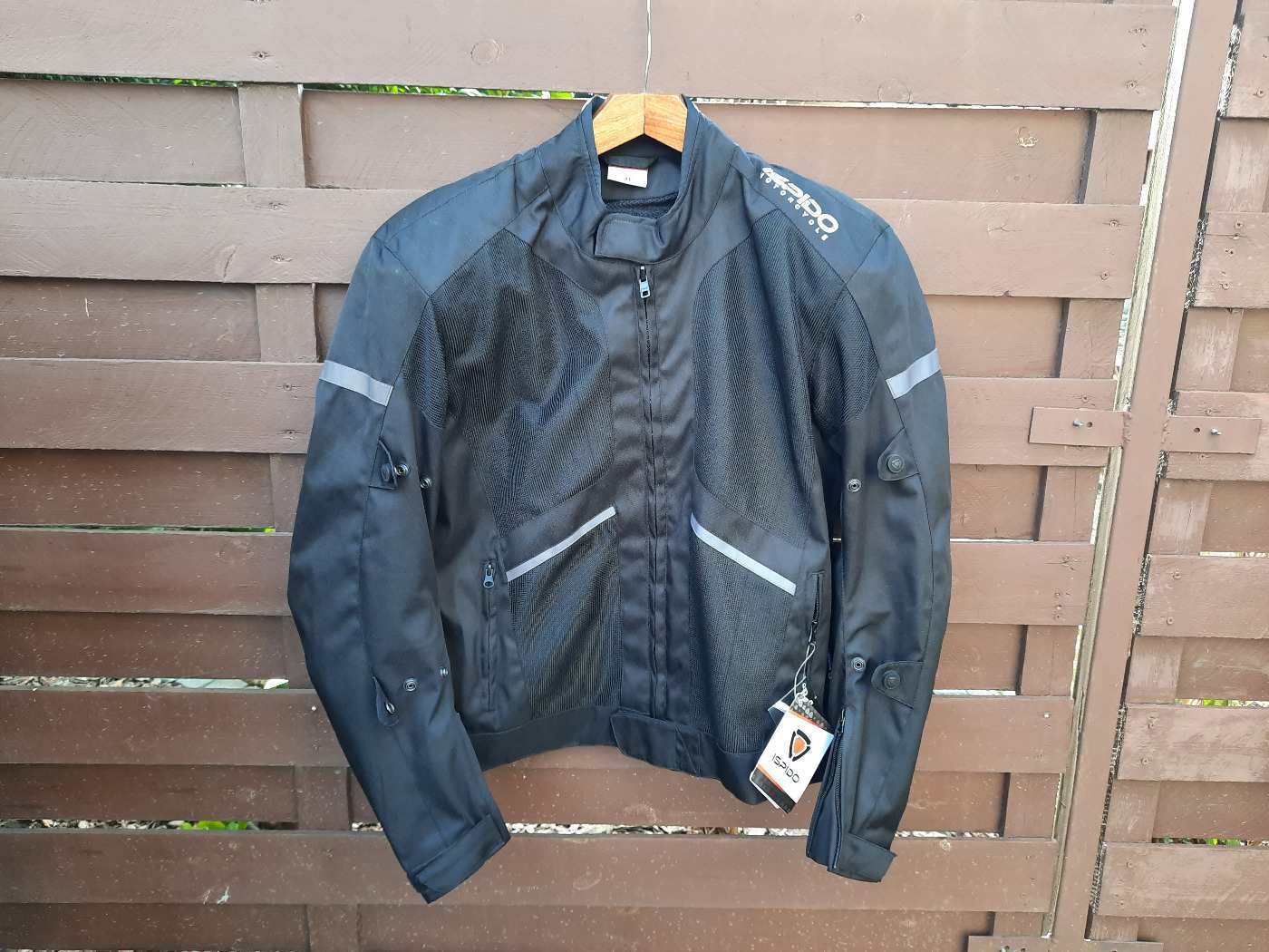 ISPIDO ZINC textil, férfi, nyári motoros kabát (meghosszabbítva ...