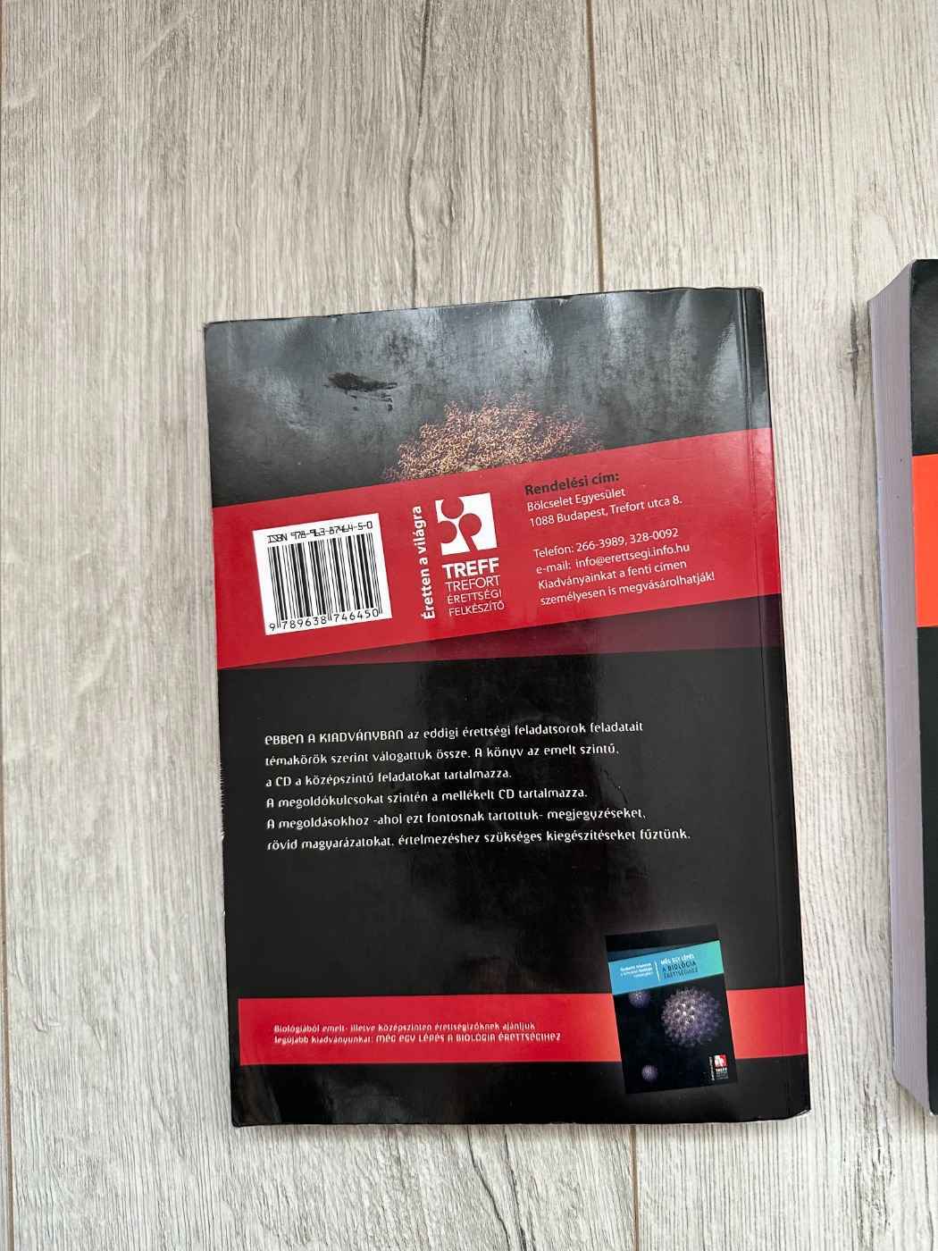 TREFF Biológia lépésről lépésre könyv érettségi feladatok 2003-2012