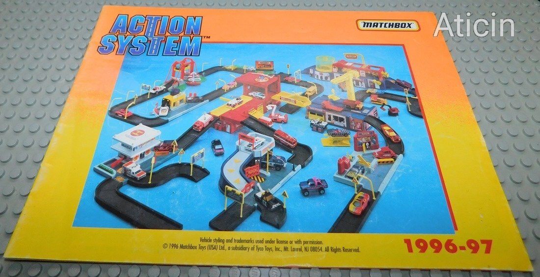 MATCHBOX Catalog 1996-97. Mecsi katalógus, prospektus, reklám füzet ...