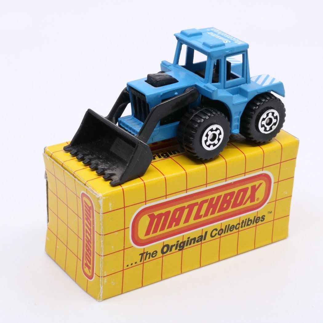 Matchbox MB-29 Shovel Nose Tractor - RITKA kék színben! - Spasmo-Mucosolvan