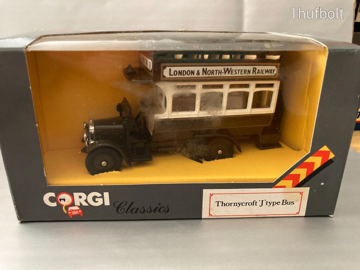 - Thornycroft J Type Bus - Corgi Classics - 1:50 busz modell - ritka ...