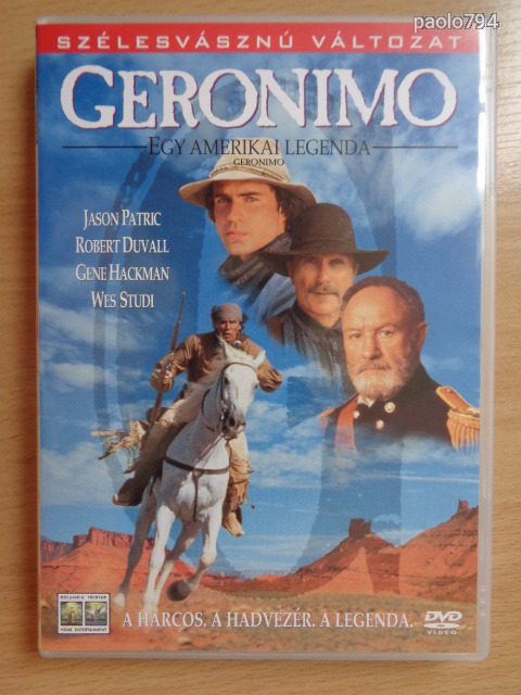 Geronimo (1993, Jason Patric, Robert Duvall, Gene Hackman) - DVD ...