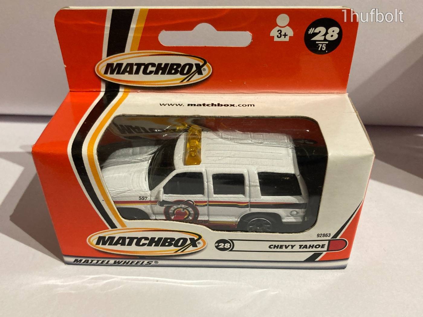 - Matchbox #28 - Chevy Tahoe - 2000 - bombavizsgáló terepjáró modell ...