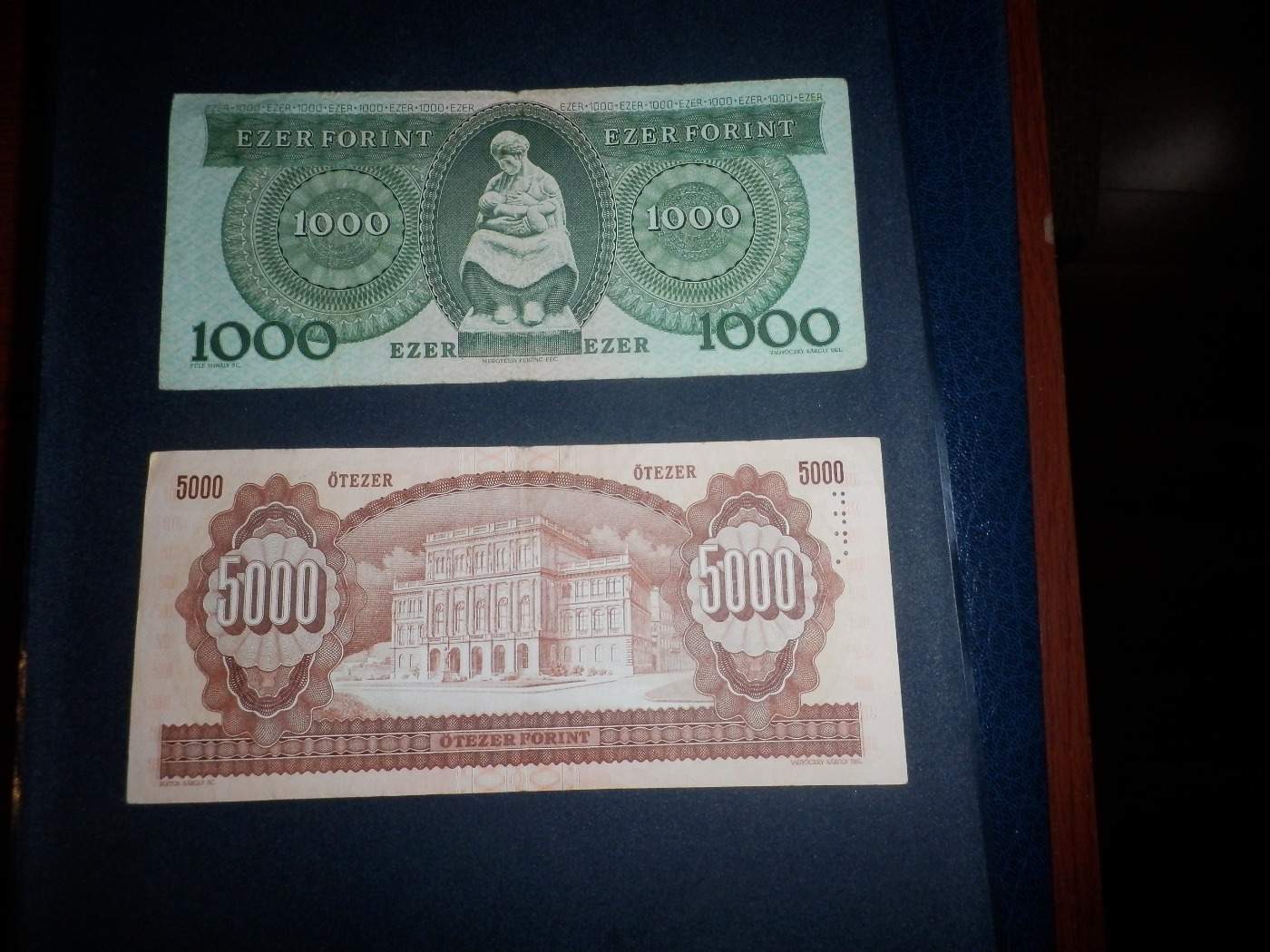 10 db MK 100,1000 és 5000 Forint papírpénz 1990-1993 közöttiek egyben ...