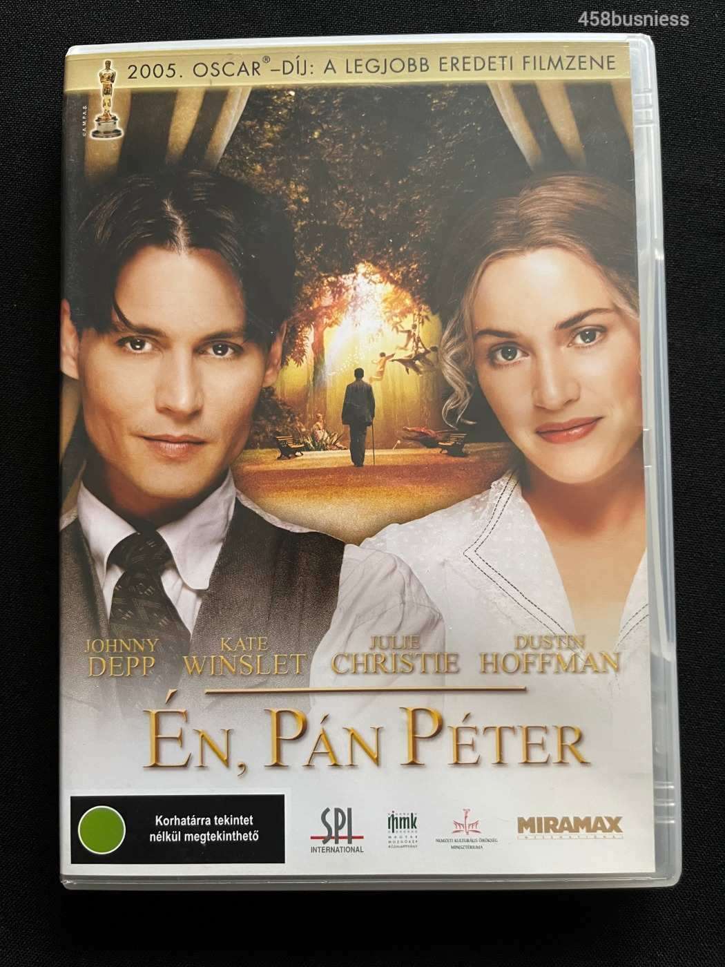 Én, Pán Péter (2004) DVD Johnny Depp / Kate Winslet / Dustin Hoffman ...