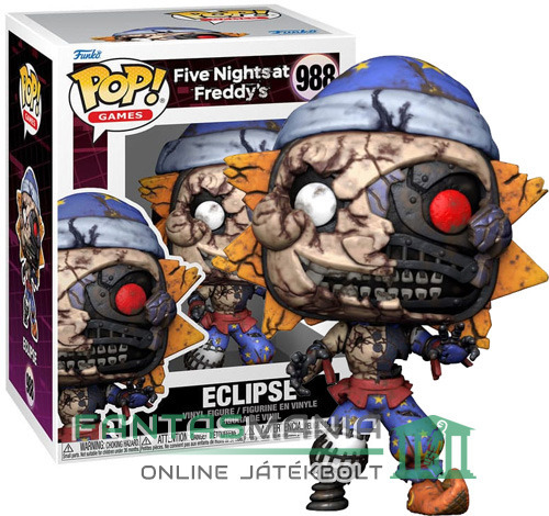 10cmes Funko POP 988 Five Nights at Freddys figura - klasszikus Eclipse ...