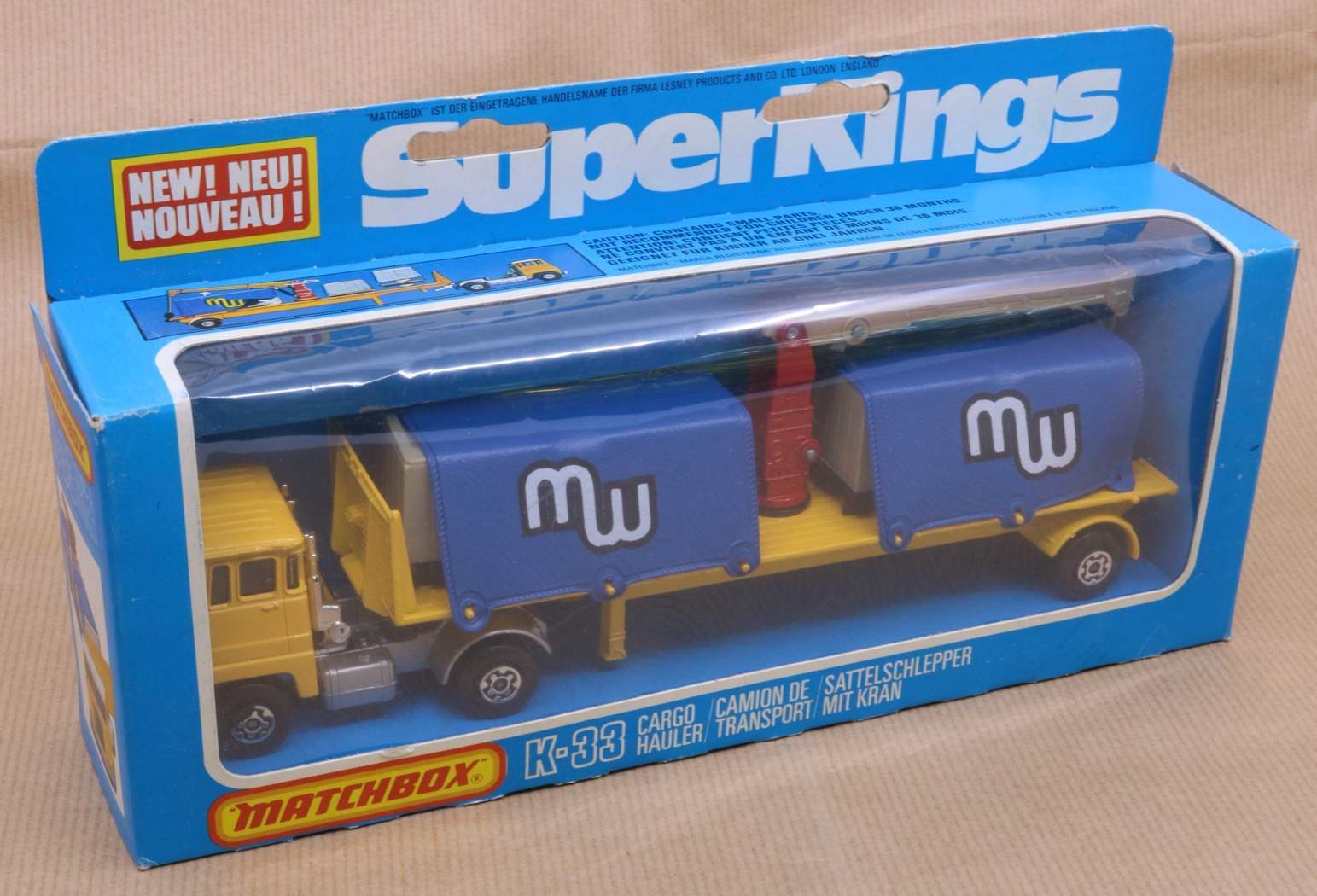 Matchbox SuperKings K-33 Scammell Cargo Hauler MW - Vatera.hu