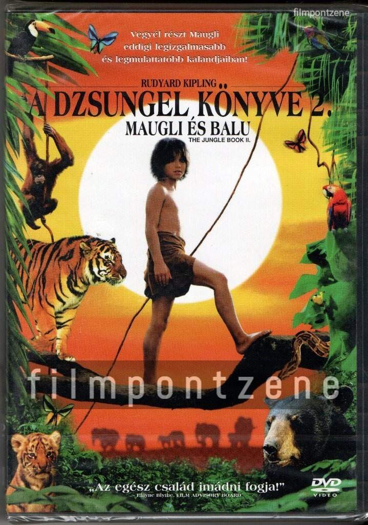 A dzsungel könyve 2. - Maugli és Balu (1997) DVD ÚJ! élőszereplős ...