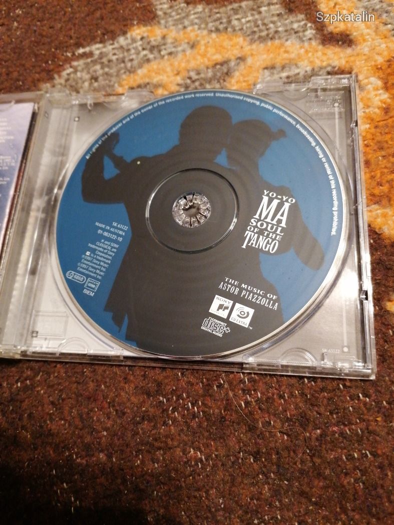 CD - Yo-Yo Ma - Soul of the tango (The music of Astor Piazzolla)