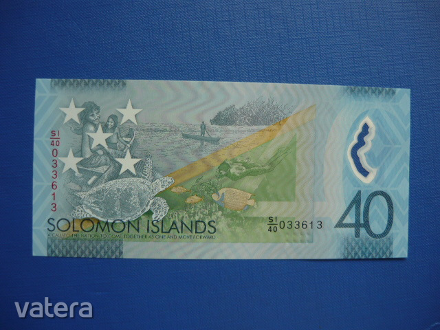 SOLOMON ISLANDS / SALAMON-SZIGETEK 40 DOLLÁR / FORTY DOLLARS 2018 ...