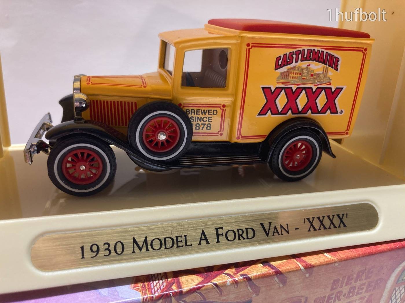 Matchbox (MOY) YGB01 - 1930 Model A Ford Van XXXX - díszdobozos sörös ...