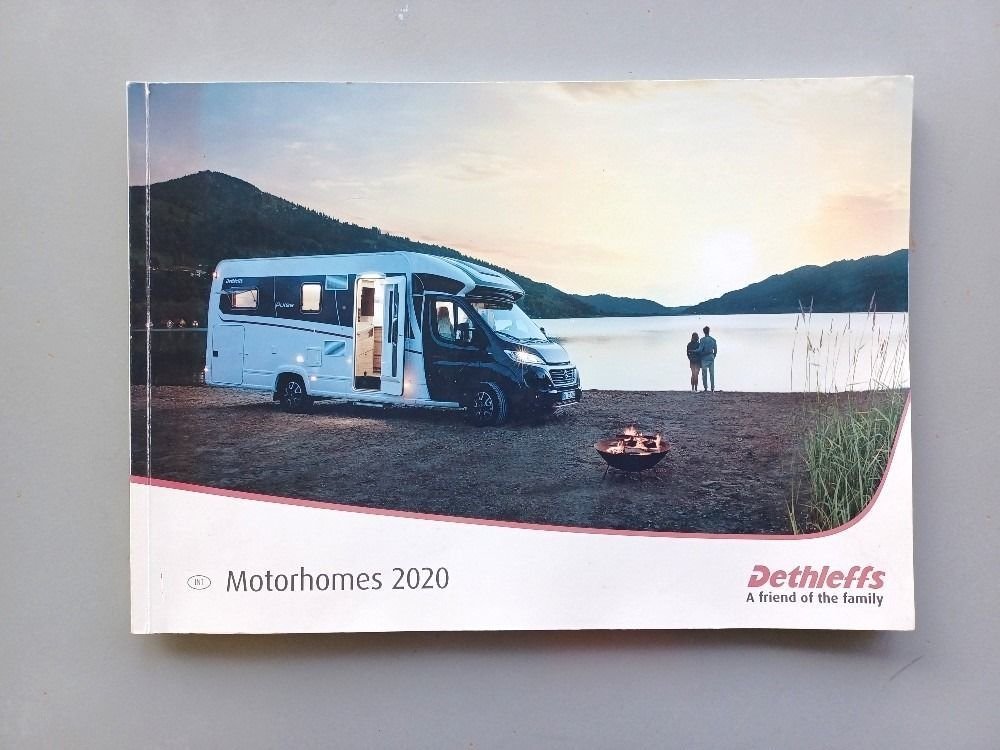 Dethleffs lakóautó ismertető szuper reklám autós katalógus 128 oldal ...