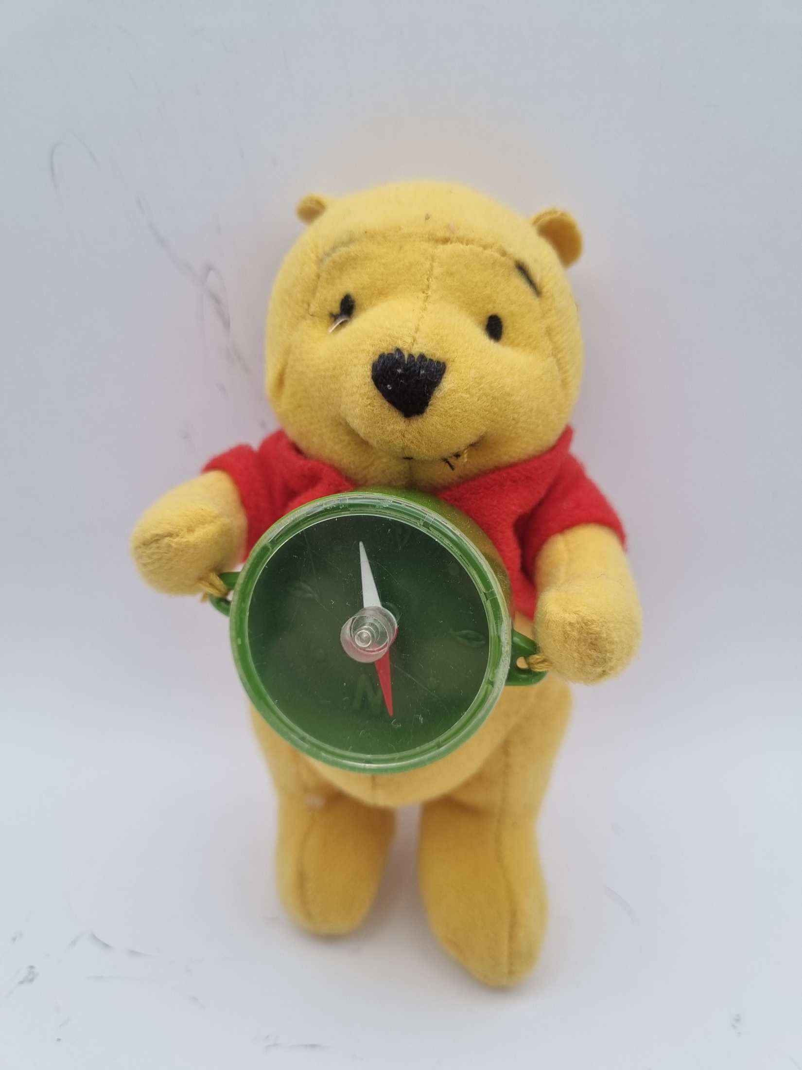 Winnie The Pooh (Micimackó) Plüss Iránytűvel Happy Meal McDonalds 2002
