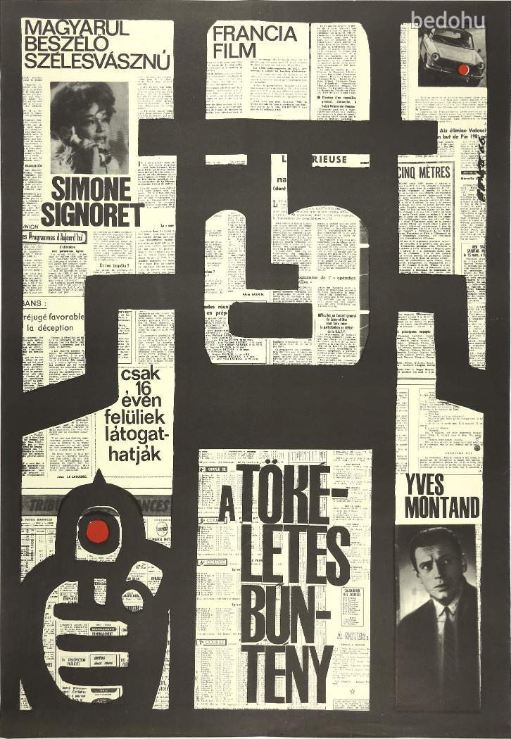 Eredeti film plakát:A TÖKÉLETES BŰNTÉNY / THE SLEEPING CAR MURDERS ...