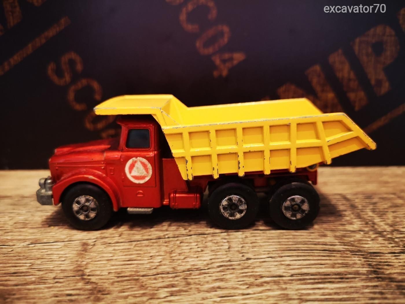 Matchbox SuperKings Scammell Contractor (Scammell Tipper Truck) - Made ...