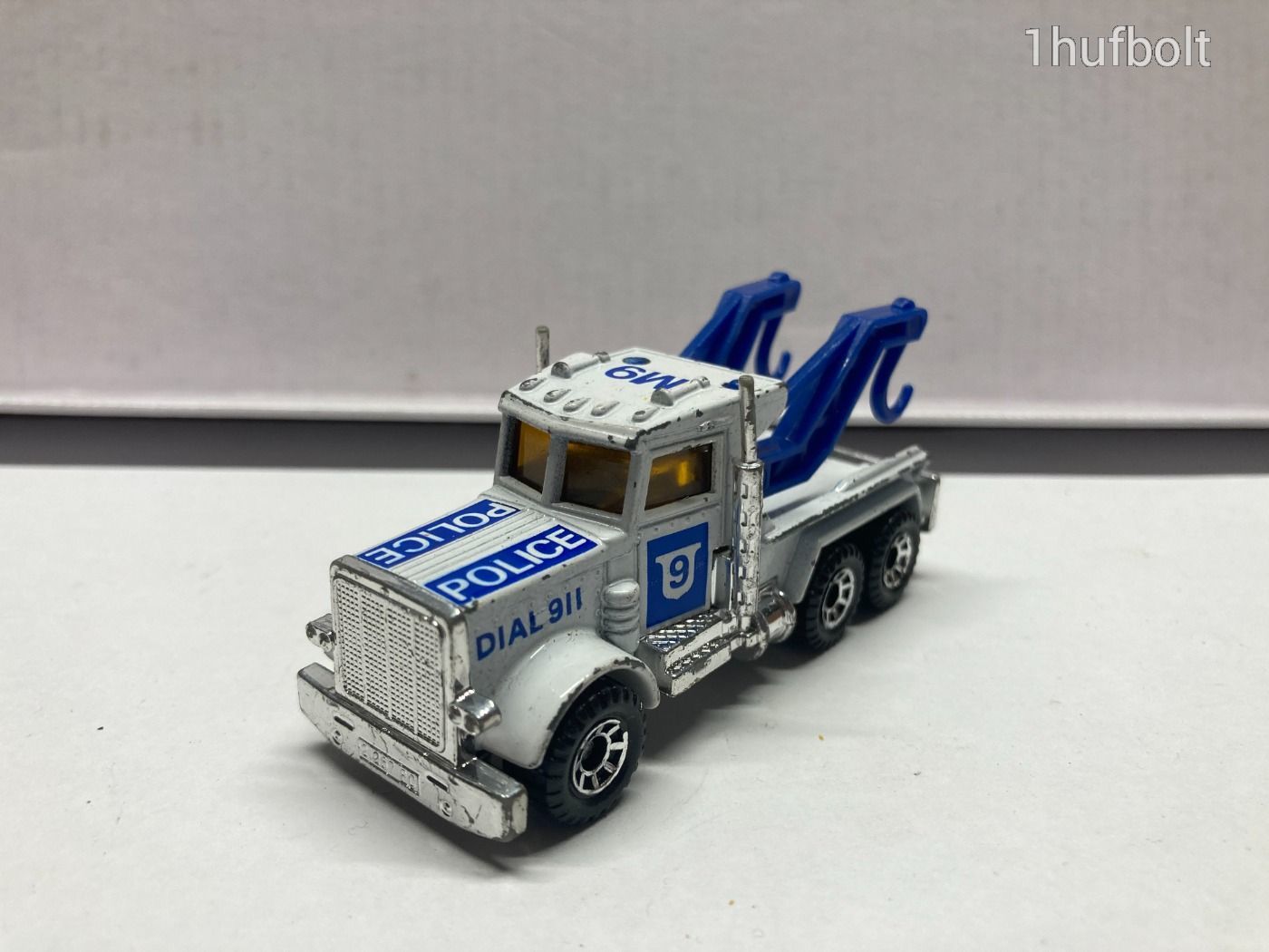 - Matchbox - Peterbilt M9 Police rendőrségi autómentő - 1981 - Macau ...