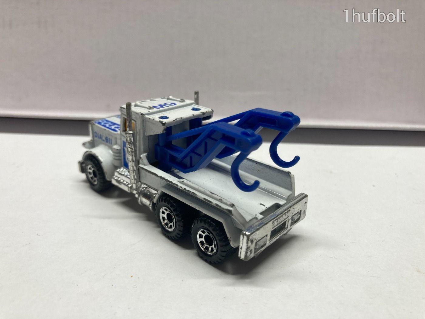 - Matchbox - Peterbilt M9 Police rendőrségi autómentő - 1981 - Macau ...