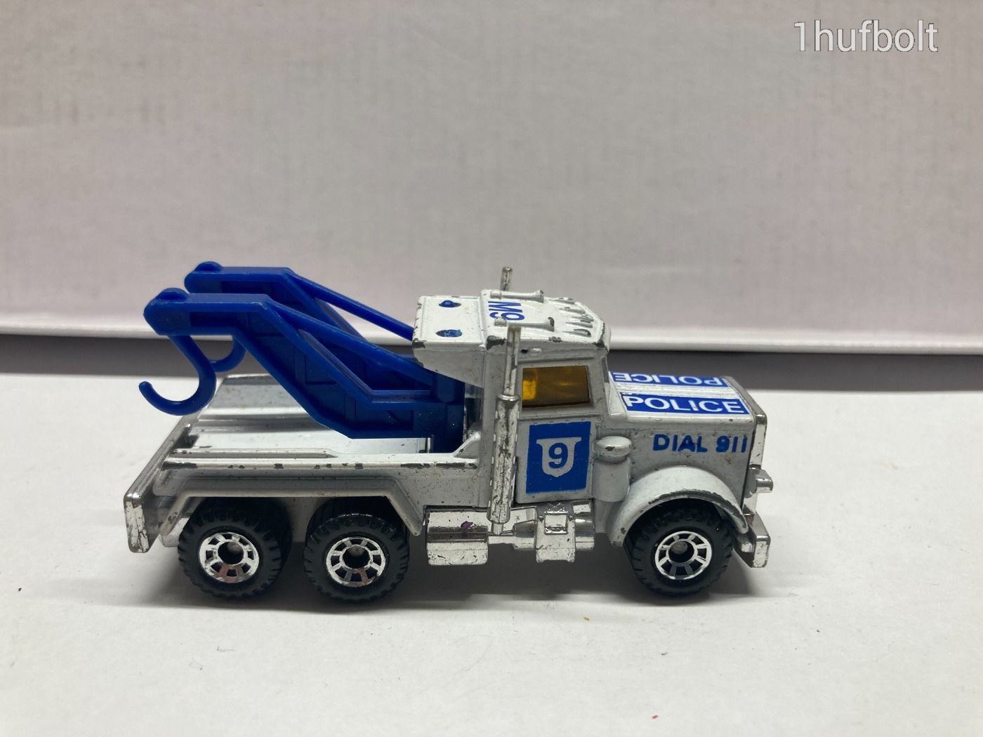 - Matchbox - Peterbilt M9 Police rendőrségi autómentő - 1981 - Macau ...