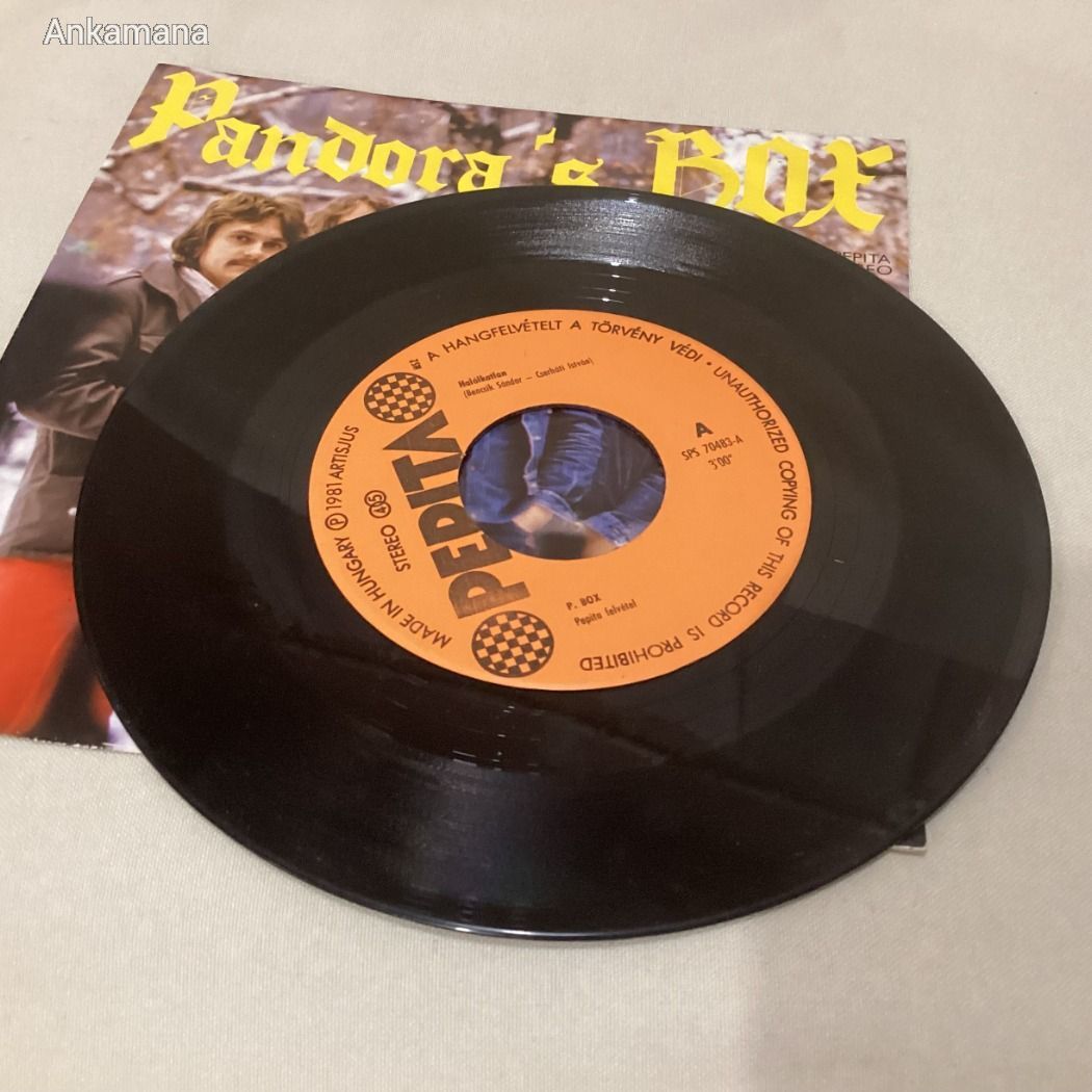 Vinyl/Bakelit lemez -- P.Box--Halálkatlan/Bolond 1981 - Vatera.hu