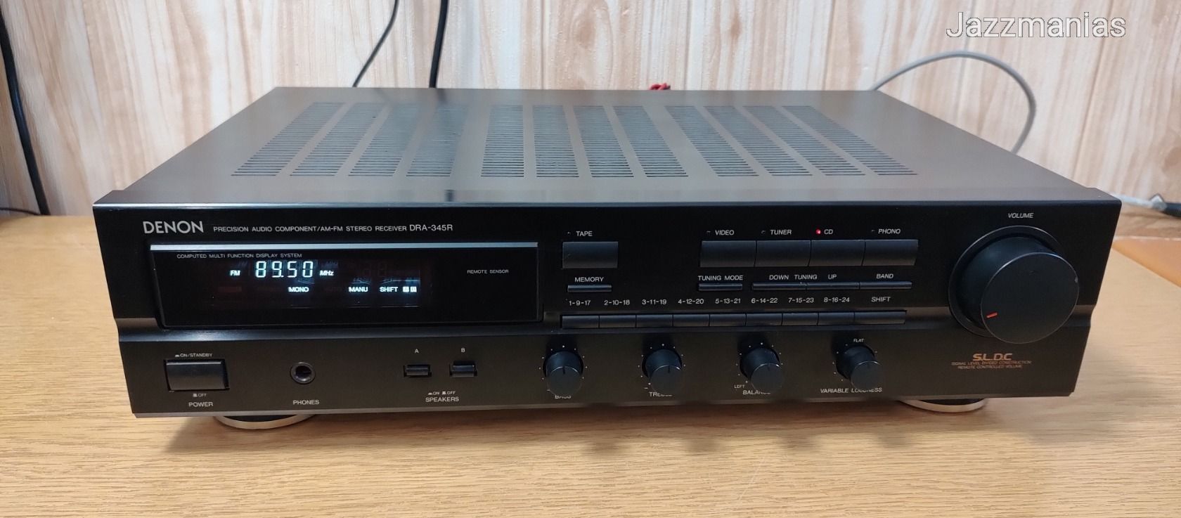 DENON DRA-345R hangfalakhoz való rádiós erősítő hibátlanul működő ...