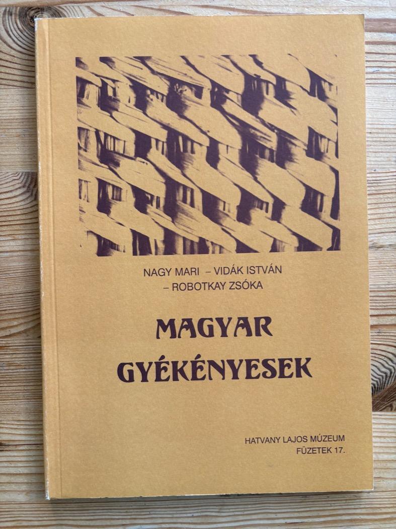 Magyar gyékényesek, 2001, Hatvany Lajos múzeum füzetek 17, Nagy Mari ...